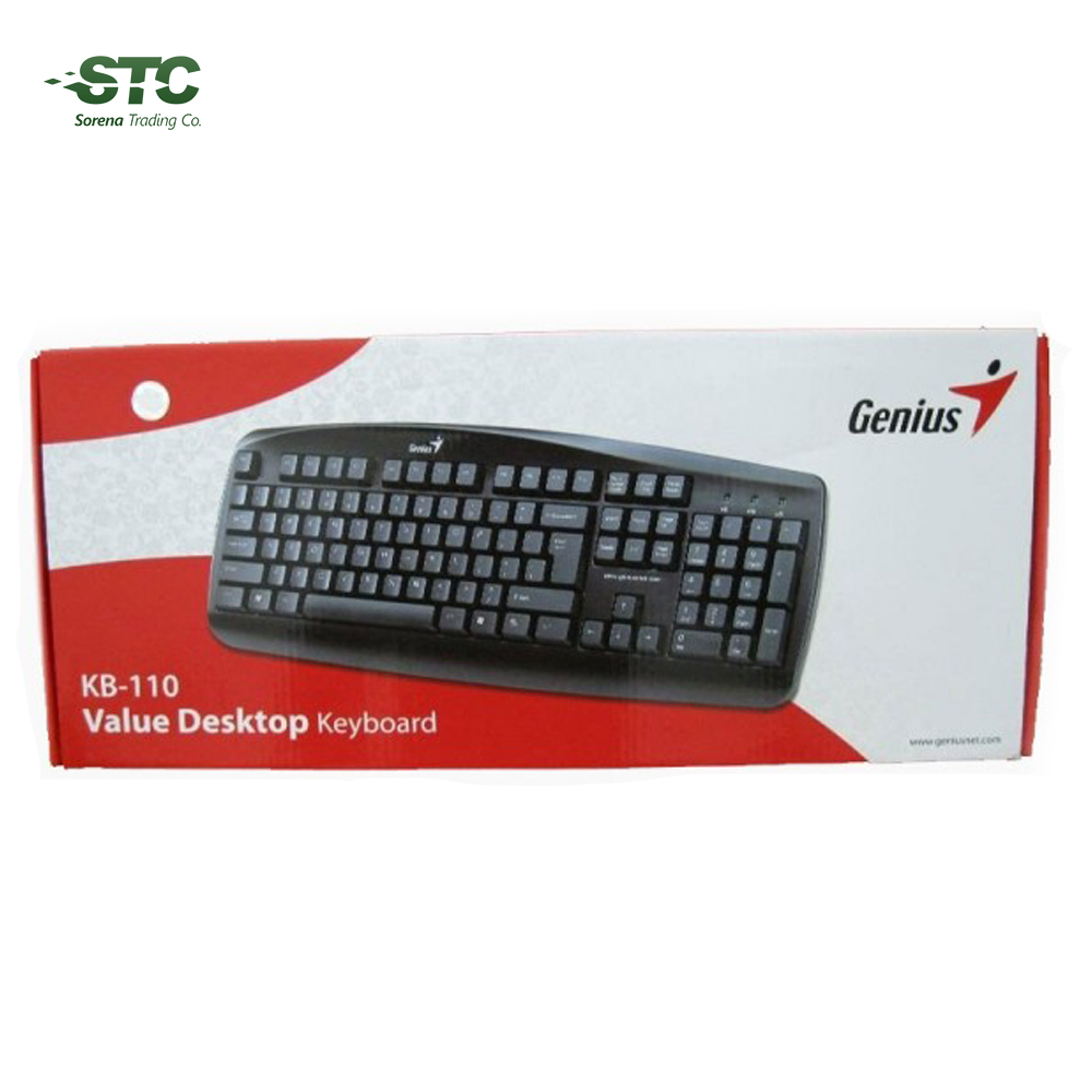کیبورد جنیوس Genius KB-110 - فروشگاه اینترنتی سورنا آی تی