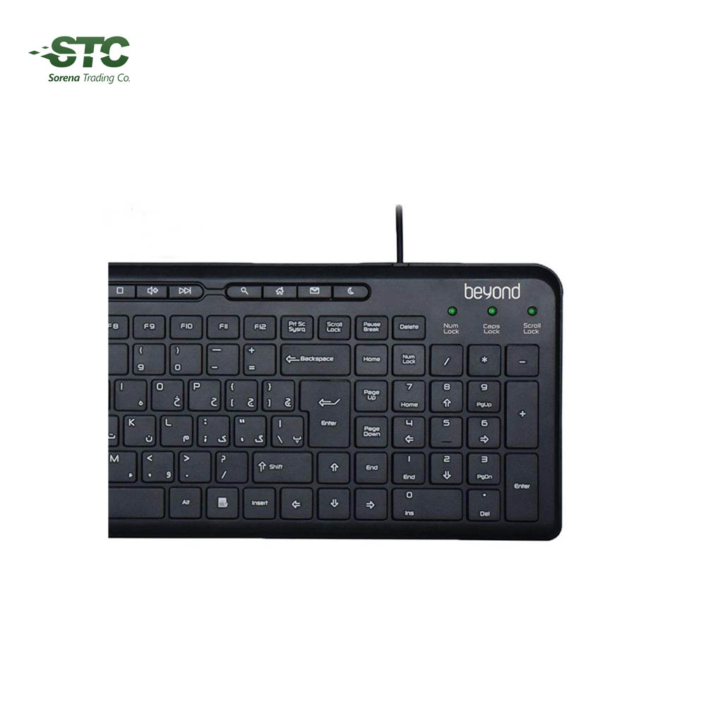 کیبورد بیاند Keyboard Beyond BK 3441 - فروشگاه اینترنتی سورنا آی تی